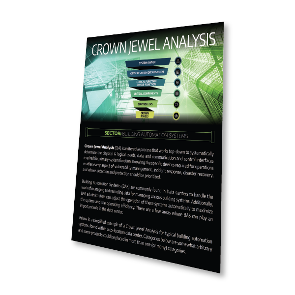 Infographic: Crown Jewel Analysis for Building Automation Systems