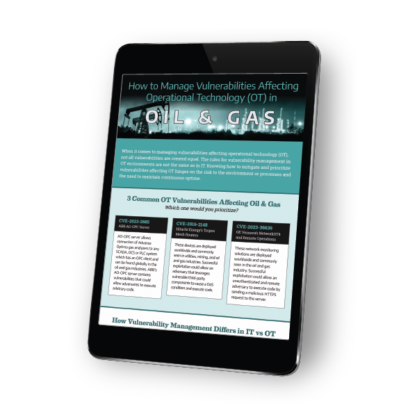 Enhance OT Security for Oil & Gas with Targeted Vulnerability ...