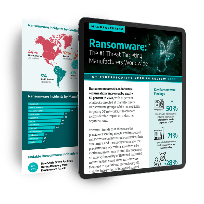 Infographic | Ransomware: #1 Cyber Threat to Manufacturers Worldwide
